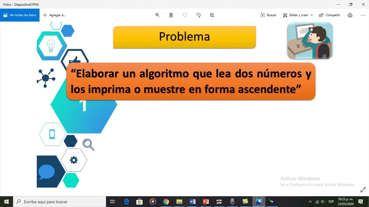 Algoritmo con estructura condicional en PSeInt - YouTube