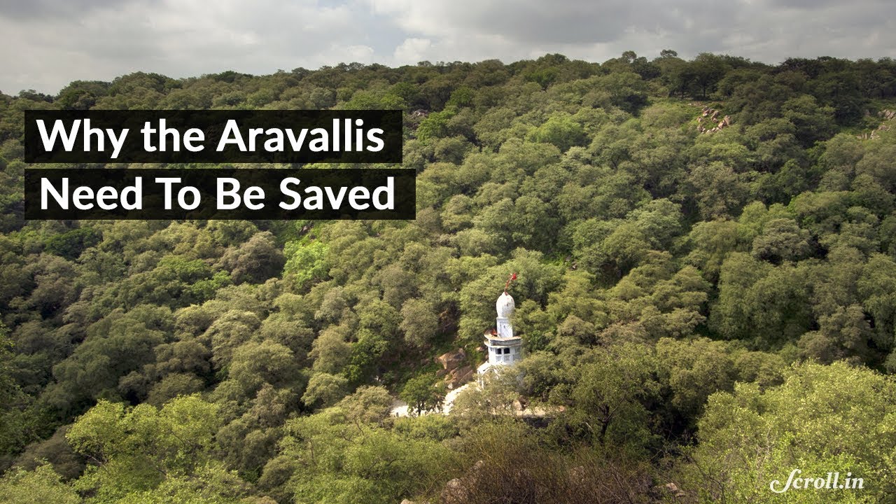 Real Estate Greed Threatens Aravallis - YouTube
