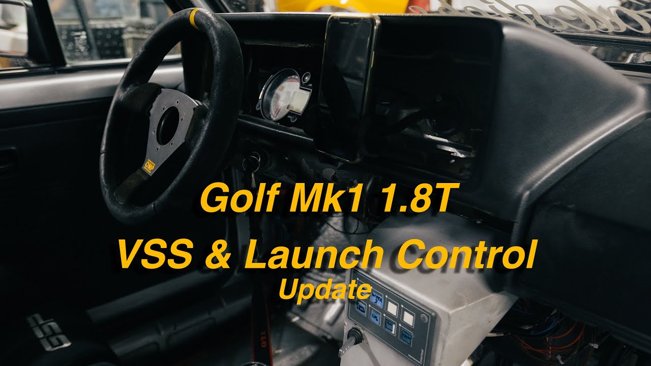 Mk1 Golf AWD 1.8T - VSS & Launch Control Update - YouTube