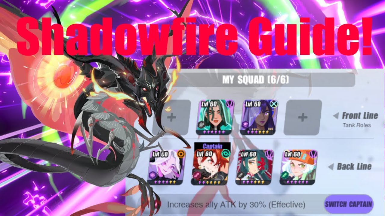 Dislyte Shadowfire SSS Guide! (NO GAIUS) - YouTube