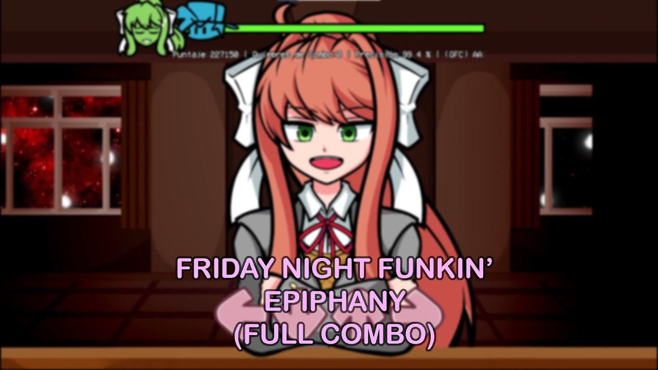 FNF: Doki Doki Takeover | Epiphany - (Full Combo) - YouTube
