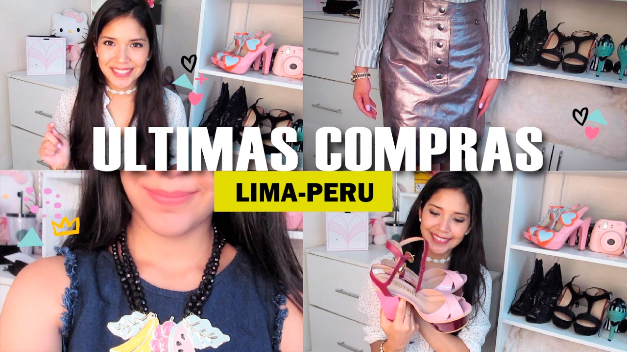 Últimas compras! HAUL ROPA Y MÁS! PERU-LIMA | Silvana Lu - YouTube