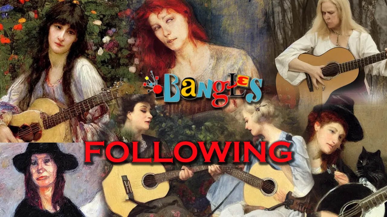 The Bangles - Following but the lyrics are AI generated images - YouTube