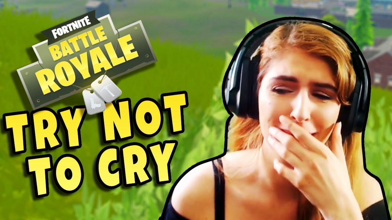 TRY NOT TO CRY CHALLENGE: Fortnite Edition - YouTube