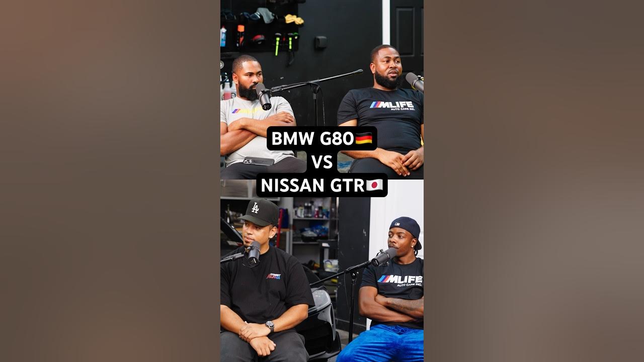 BMW G80 vs Nissan GTR 😯 #shorts - YouTube