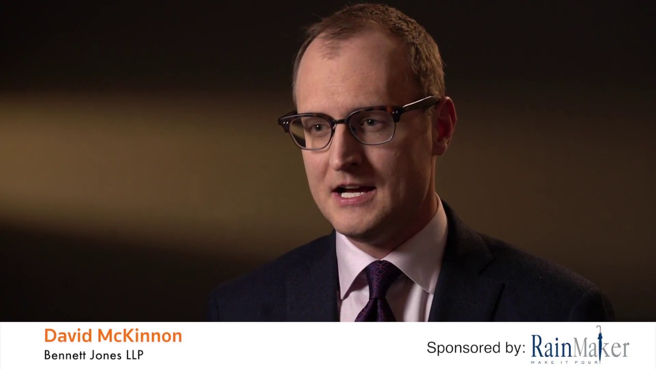 David McKinnon, Bennett Jones LLP - YouTube