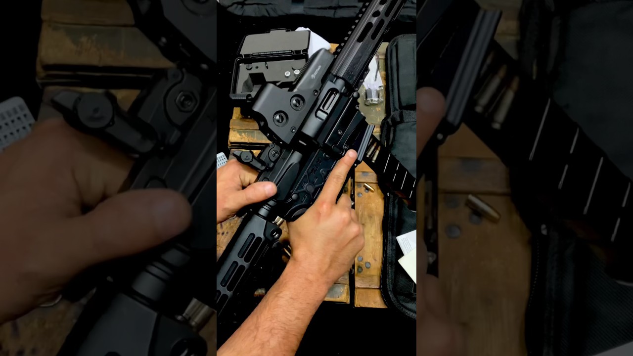 Unboxing an Advanced Fully Auto AR-9: The Parkwest PW-P9 AR Pistol ...