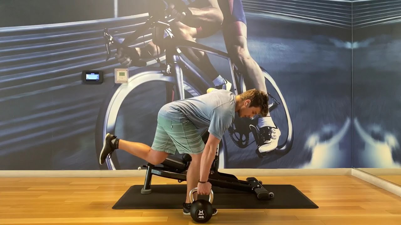 Assisted Single Leg Deadlift - YouTube
