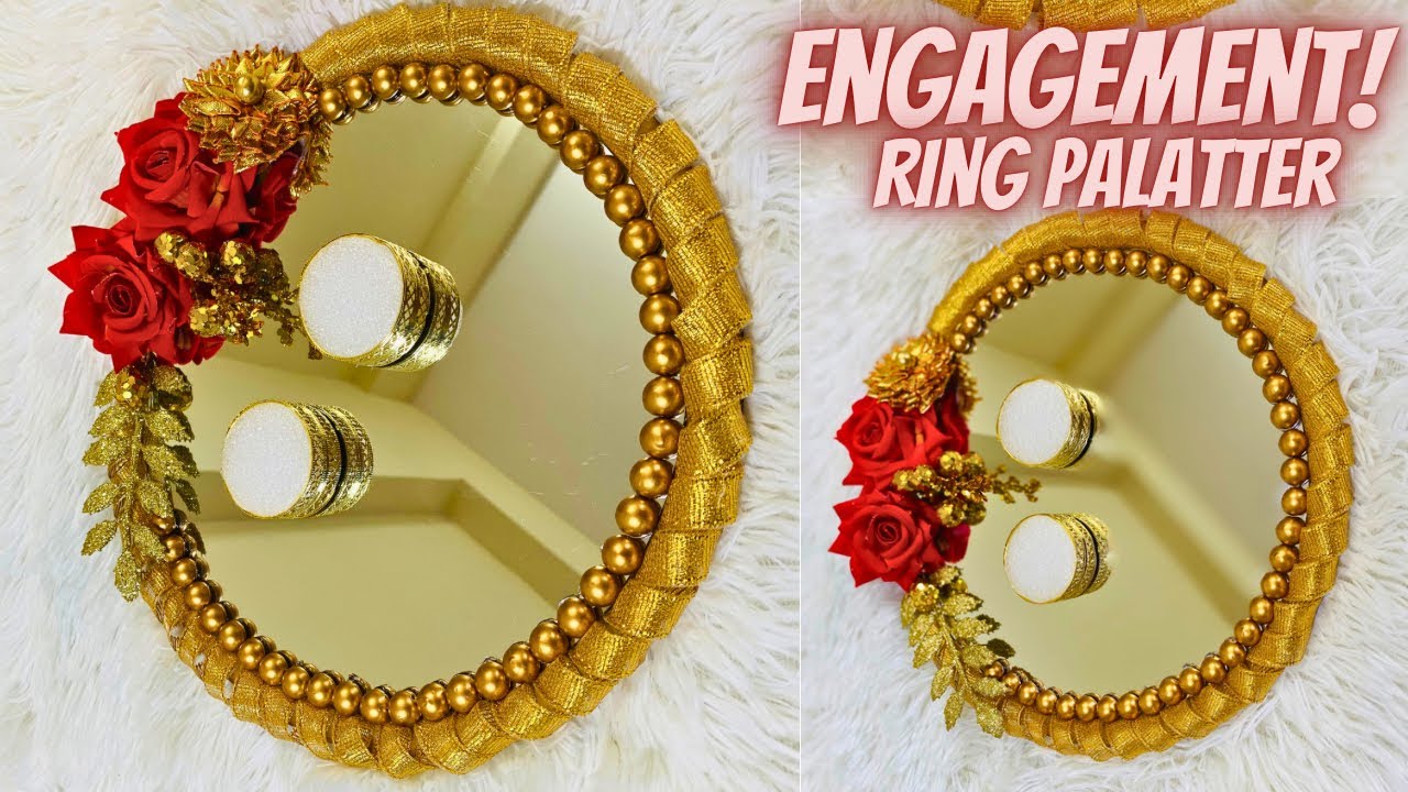 Engagement Ring Platter | Engagement Ring Tray Decoration Ideas for ...