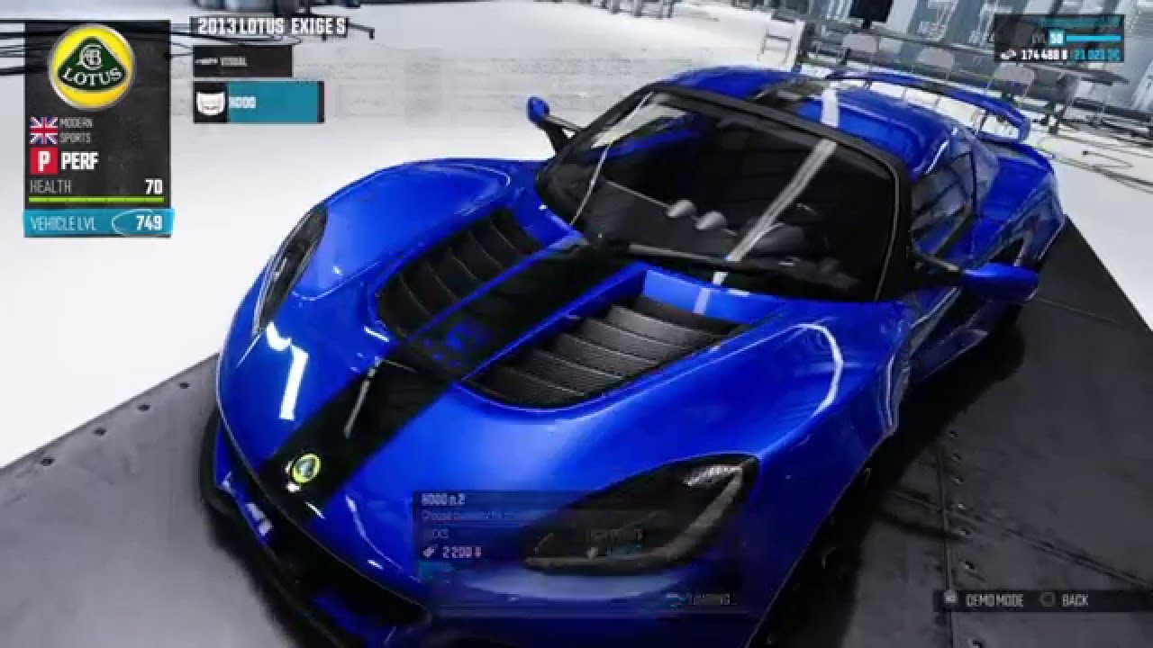 Custom Lotus Exige S (TheCrewWildRun) Customizing #3 - YouTube