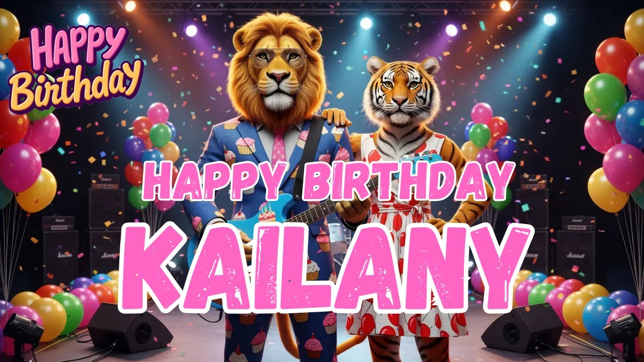 KAILANY Happy Birthday Song - Happy Birthday to Kailany - YouTube