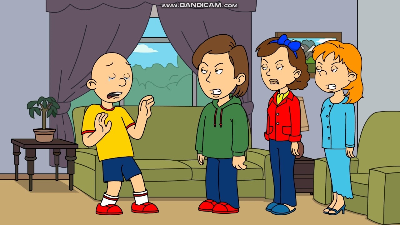 Caillou Gets Grounded For Nothing - YouTube