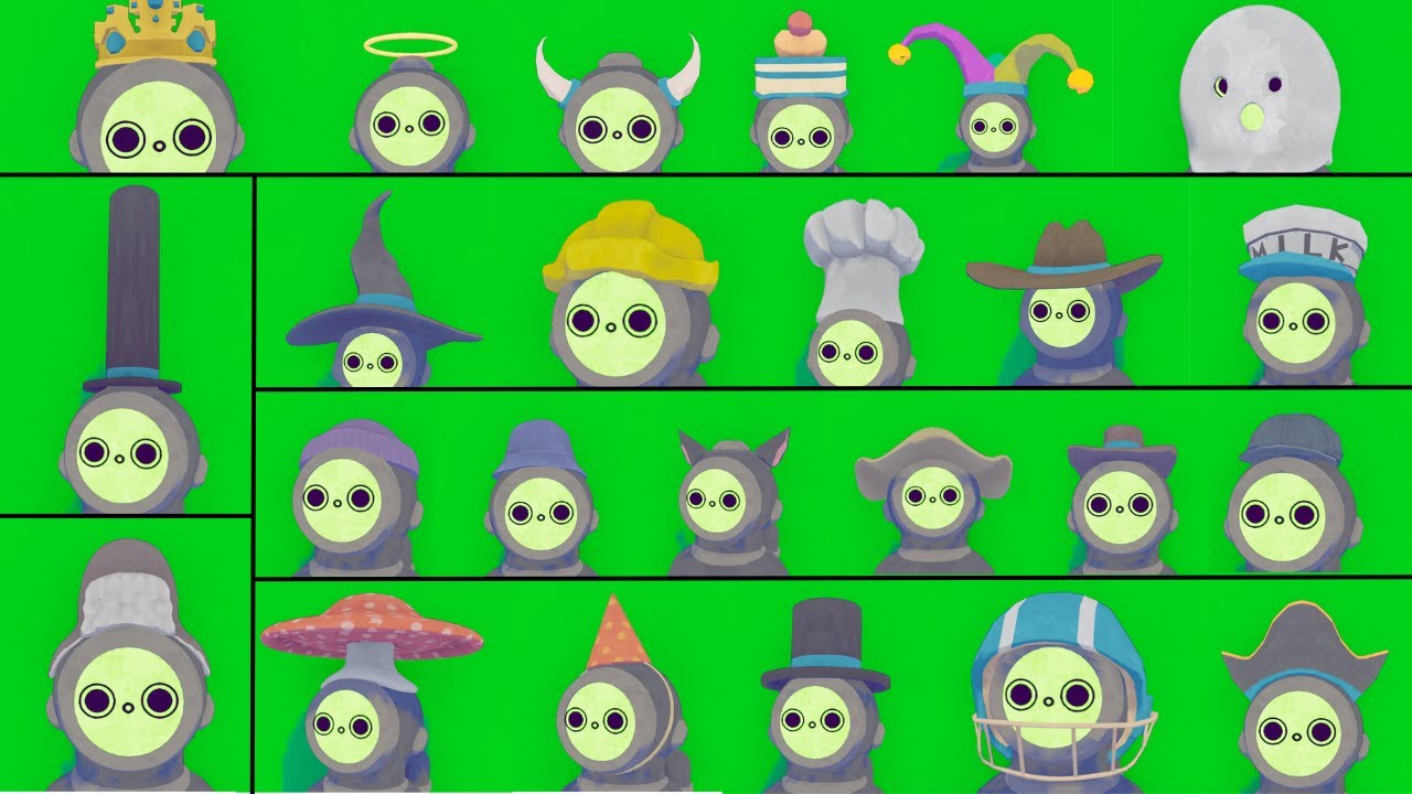 All 31 Hats in Content Warning - YouTube