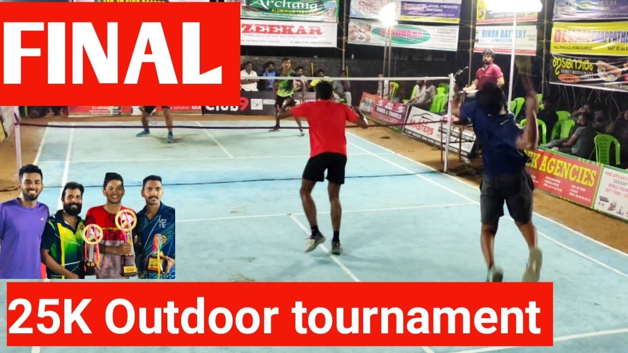 jaison/Adhin vs Roushal/ Arun 25K prize money tournament Kottayam ...