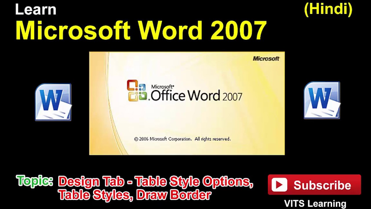 27 Microsoft Word 2007 Design Tab Table Style Options, Table Styles ...