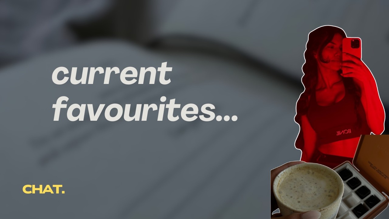 Current Favourites | Shannon Haley - YouTube