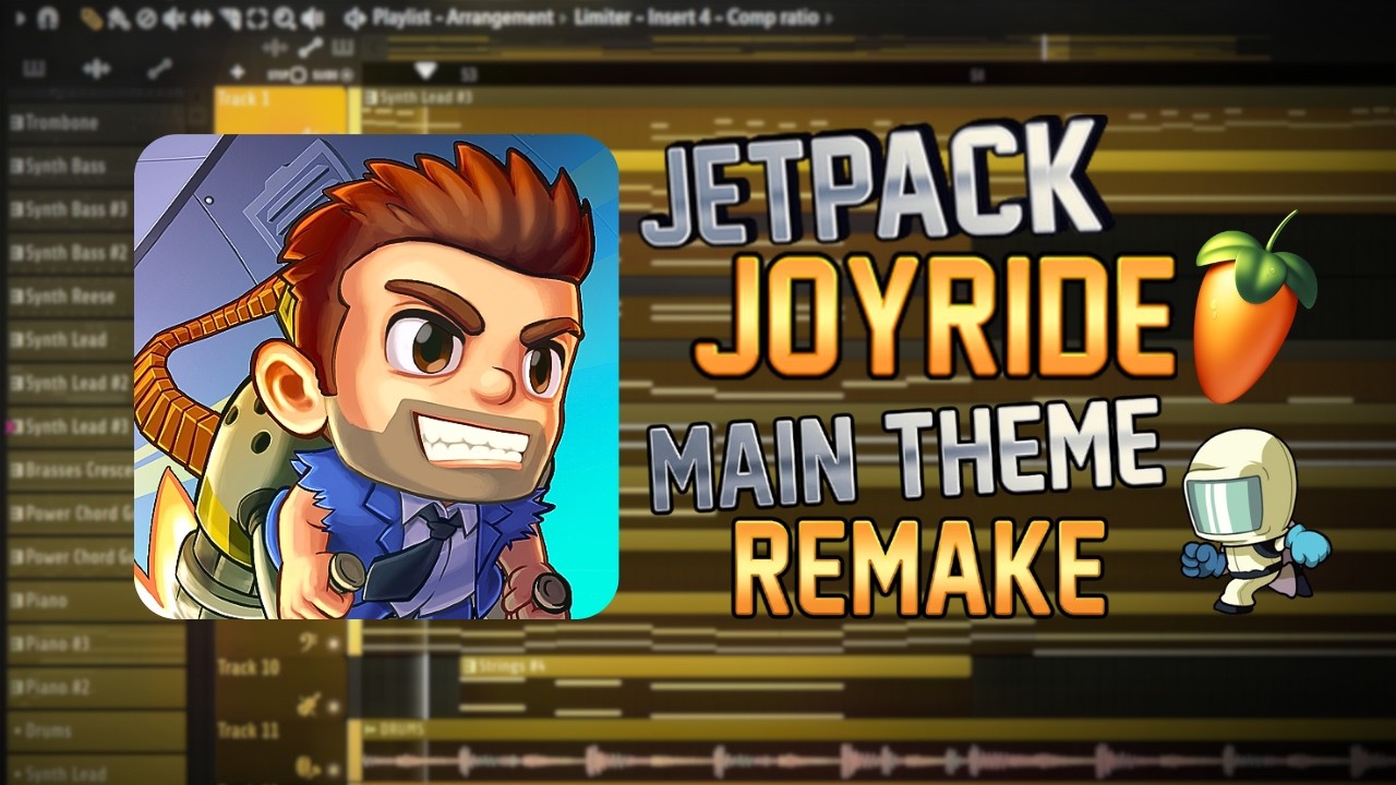 [ FLP ] Jetpack Joyride - Main Theme REMAKE FL STUDIO - YouTube