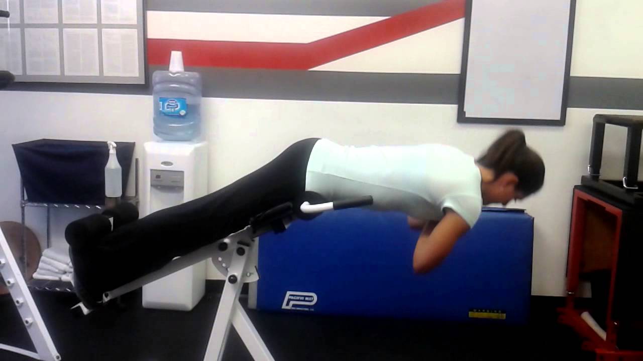 Back Extension with Rotation - YouTube