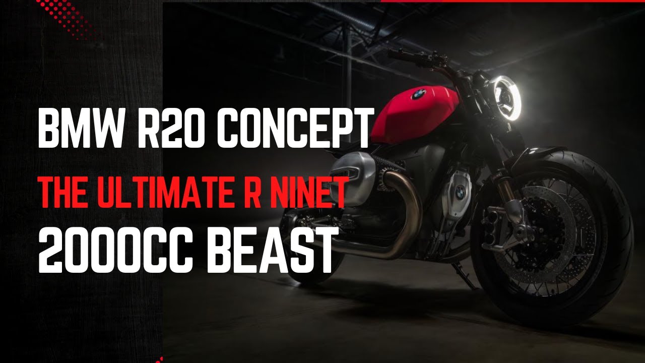 Will the BMW R20 BECOME the "Ultimate R NineT"? 2000cc Concept Unveiled ...