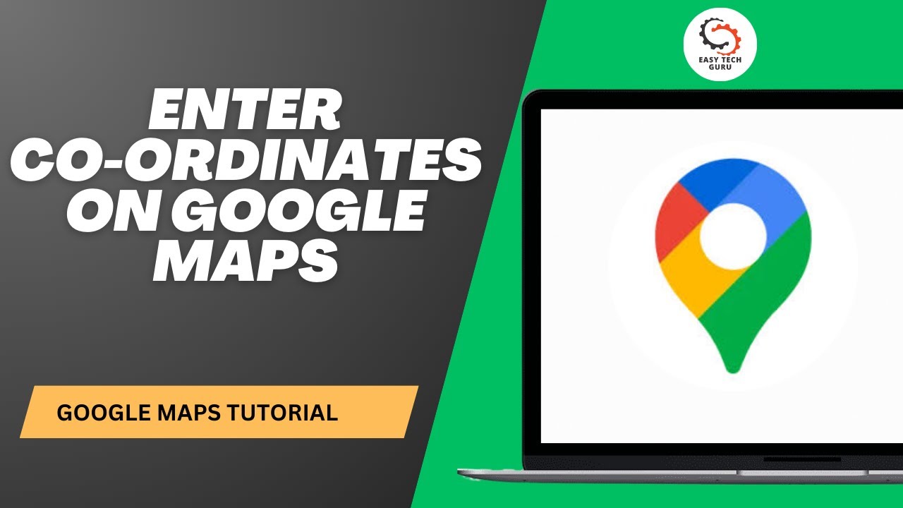 How to Enter Coordinates On Google Maps - YouTube