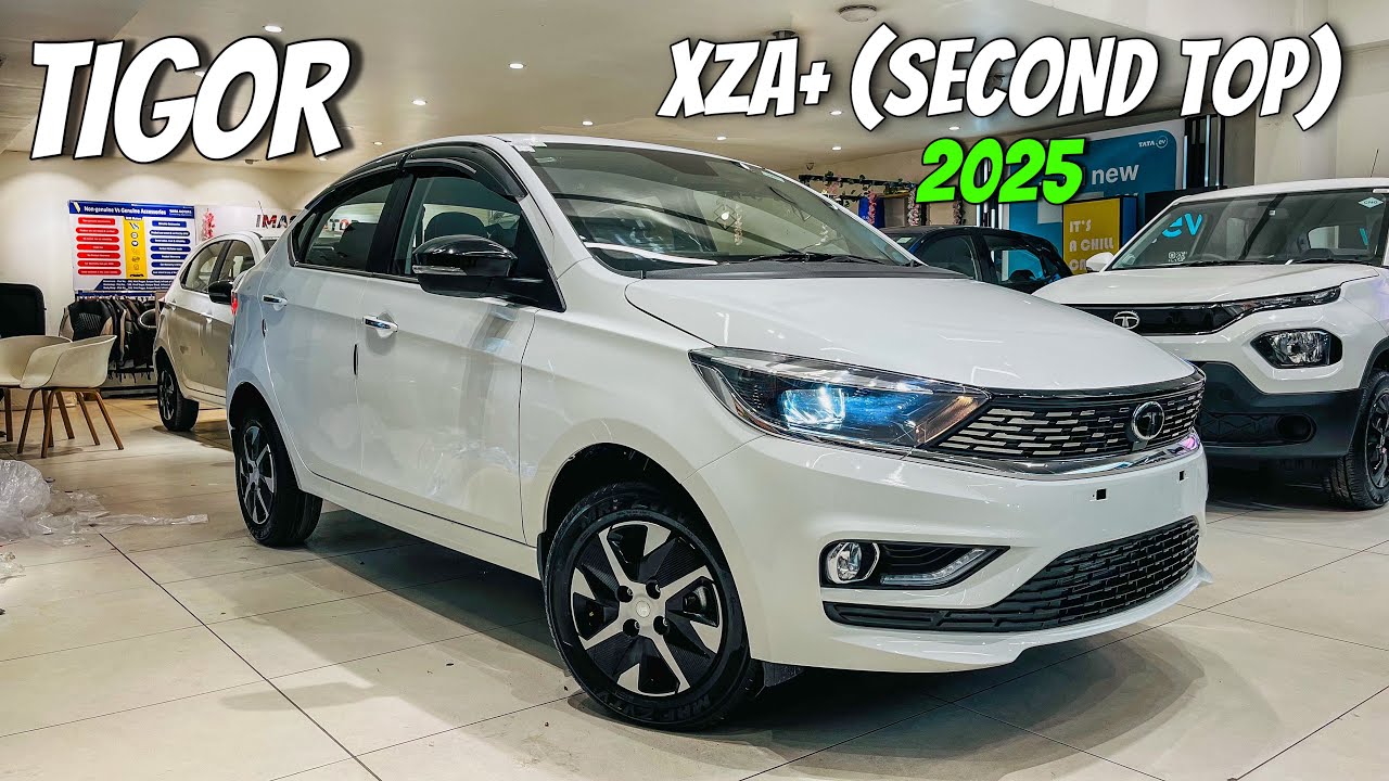 New Tata Tigor XZA+ 2025 ️ | Tata Tigor Second Top Model | Tata Tigor ...