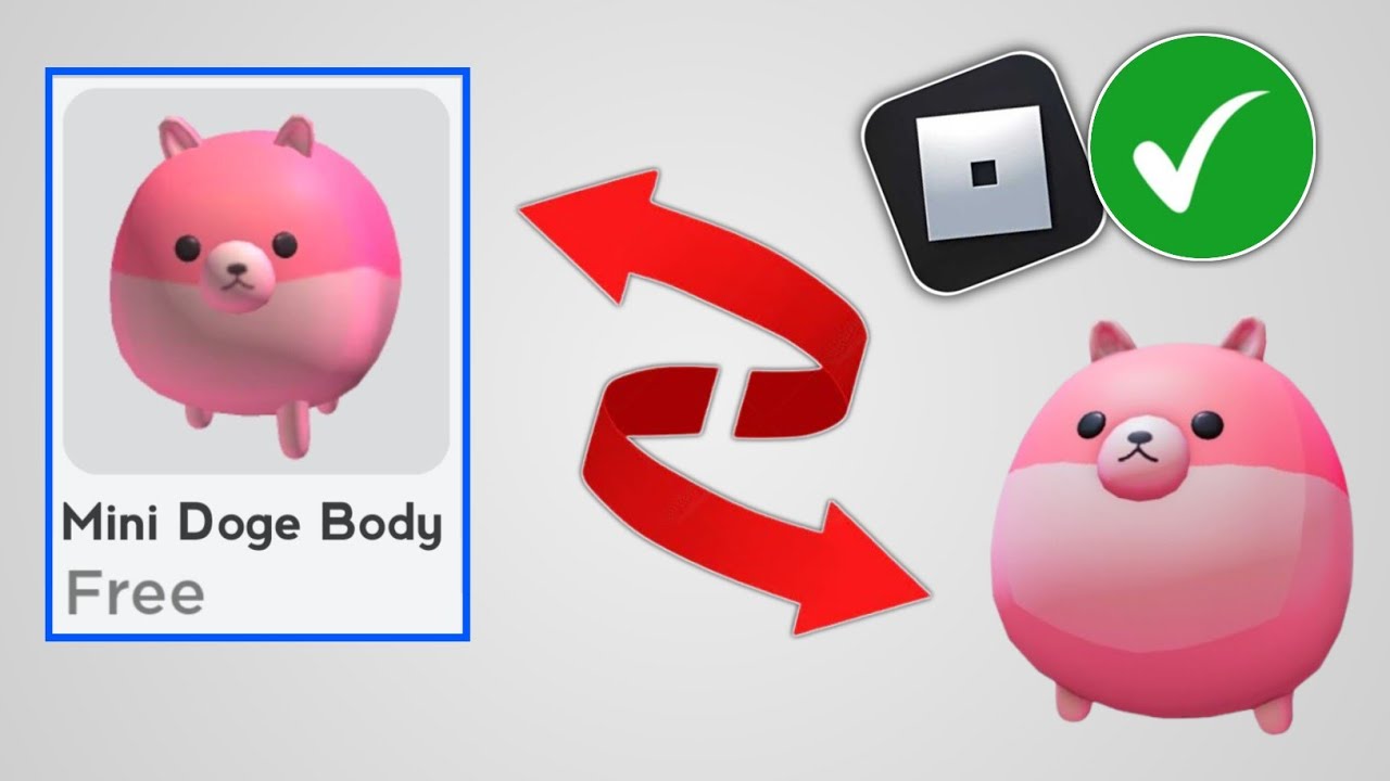 รีบหน่อย 😲! วิธีรับไอเทมฟรี Mini Doge Body ใน Roblox อัปเดตใหม่ (2025 ...