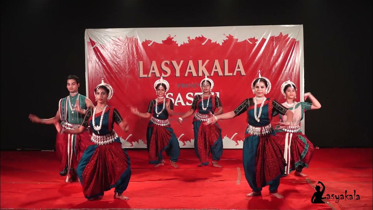 Odissi Group Dance Performance - Lasyakala - Sasthi - Saswat Joshi - YouTube