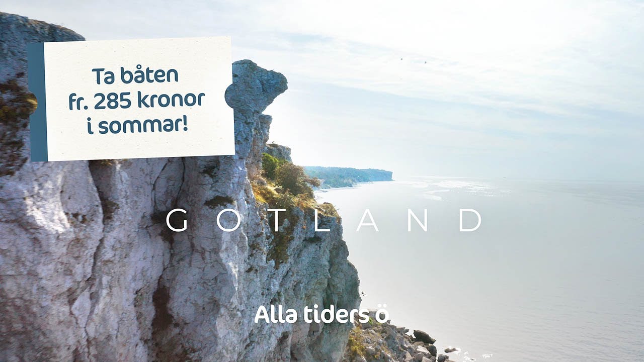 Res till Gotland i sommar för 285 kr per person - YouTube