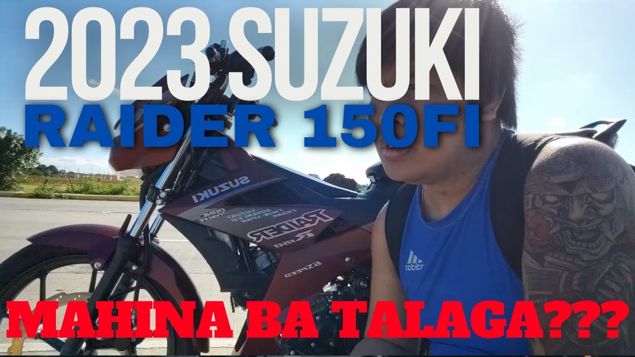 2023 SUZUKI RAIDER 150 FI QUICK REVIEW AND IMPRESSION - YouTube