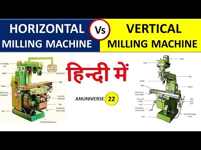 Difference Between Vertical And Horizontal Milling Machine Sheet Metal