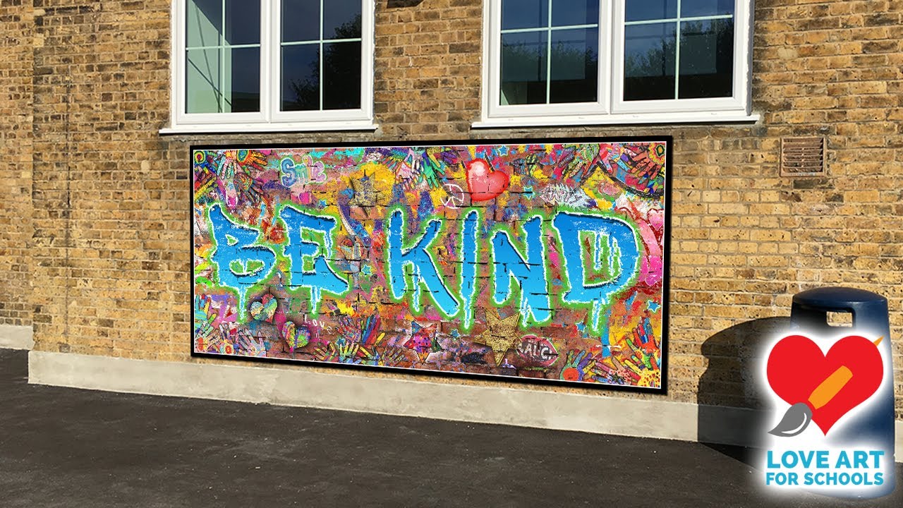 Be Kind Graffiti - YouTube