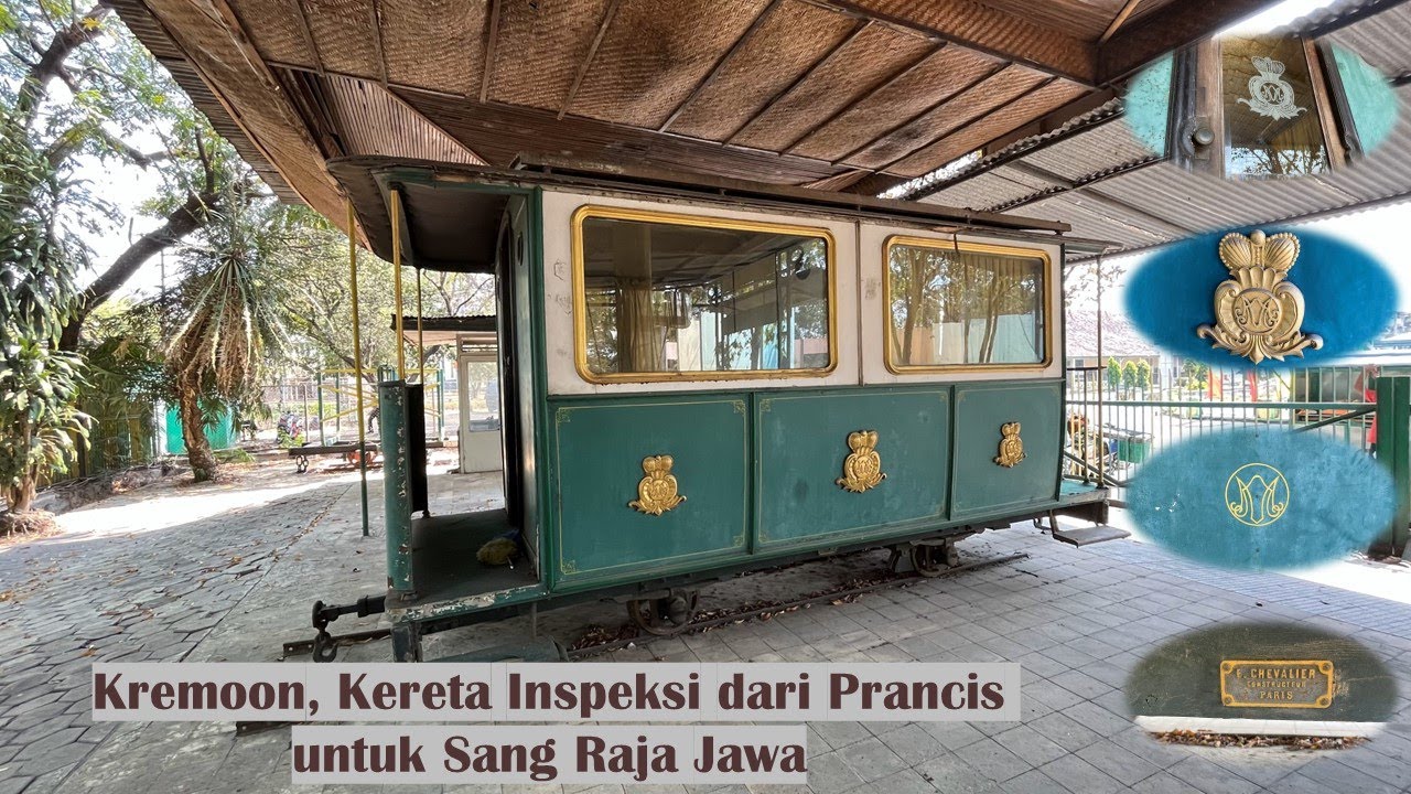 Kremoon, Kereta Inspeksi dari Prancis Untuk Sang Raja Jawa - YouTube