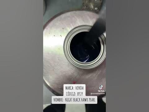 HONDA | B92P | NIGHT HAWK BLACK PEARL | CODIGO DE COLOR - YouTube