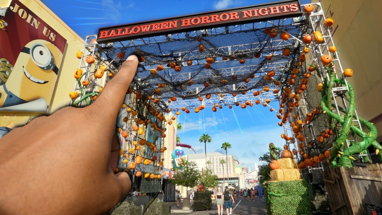 Final HHN 2022 Construction Video before Opening Weekend - YouTube