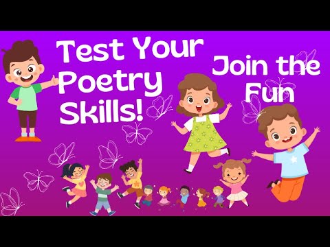 Poetry Puzzler: Unravel the Rhyme Quiz Adventure | Rhyme Time Challenge ...