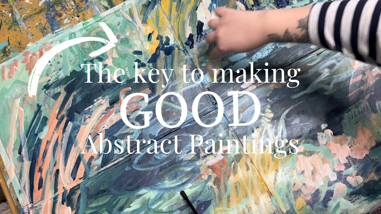 Abstract Contrast Painting