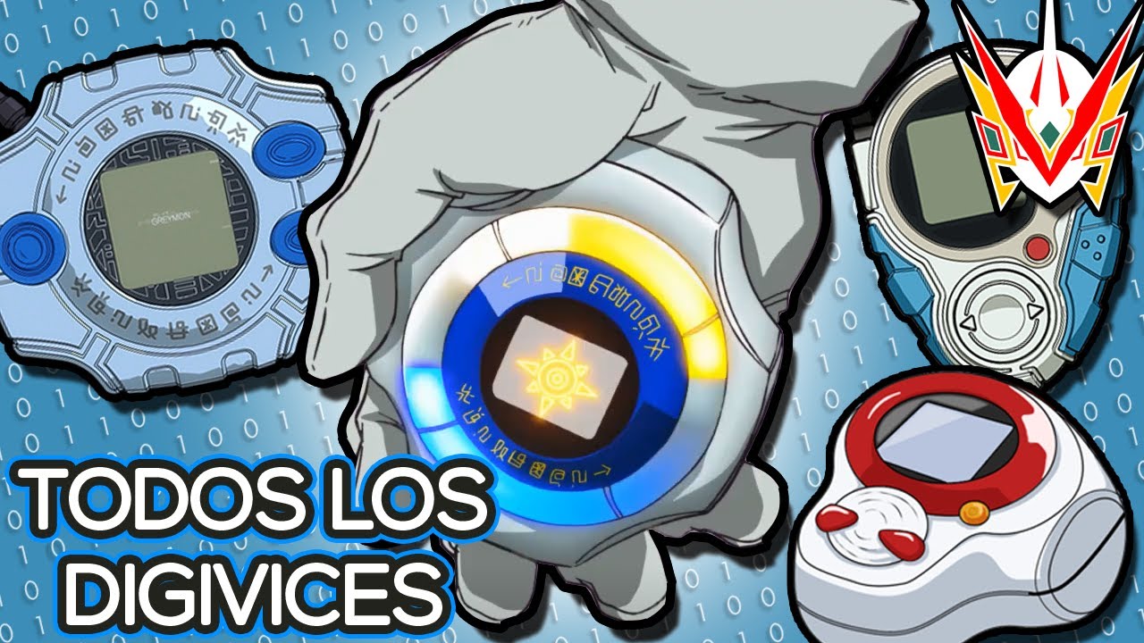 Explicando TODOS los Digivice de Digimon | Parte 1 - YouTube