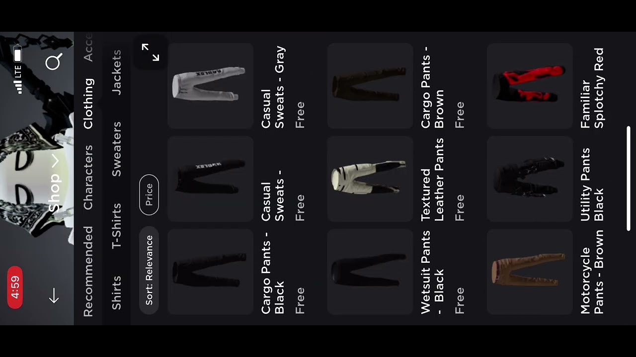 How to get invisible legs. Roblox Bedwars *Read description* - YouTube