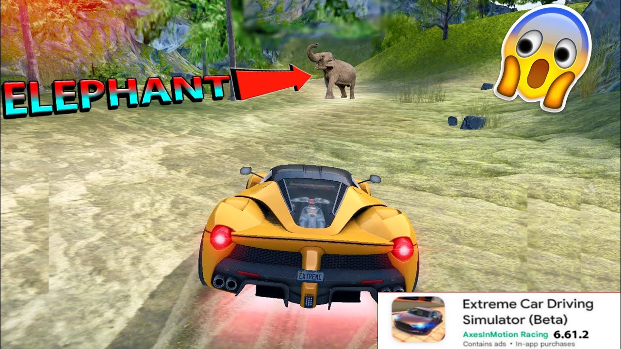 🤣Extreme Island Elephant🤣 - Extreme Car Driving Simulator 2023 - Car ...