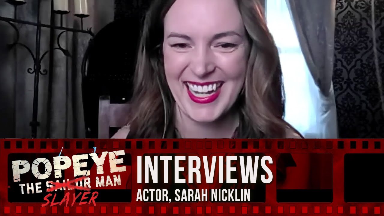 Sarah Nicklin INTERVIEW - Popeye the SLAYER MAN - YouTube