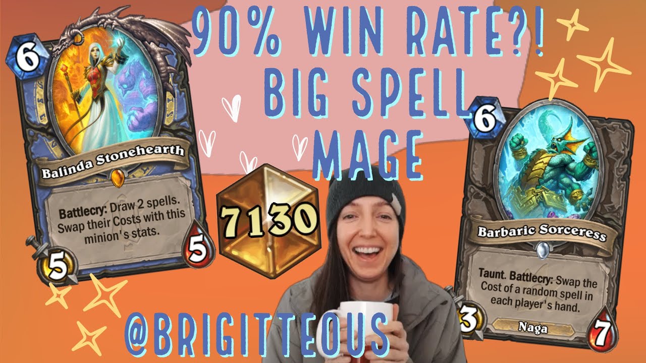 90% Win Rate?! 👀 Big Spell Mage 🔥 9-1 Legend Win Streak - YouTube
