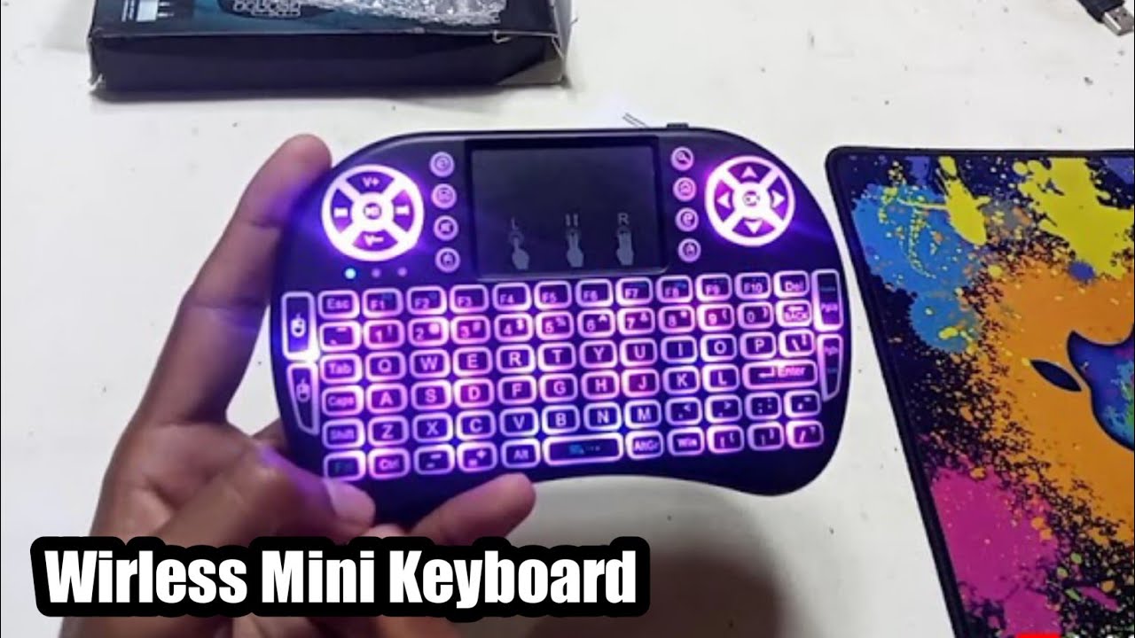 Wireless Mini Keyboard Budget Price | Unboxing & Review - YouTube