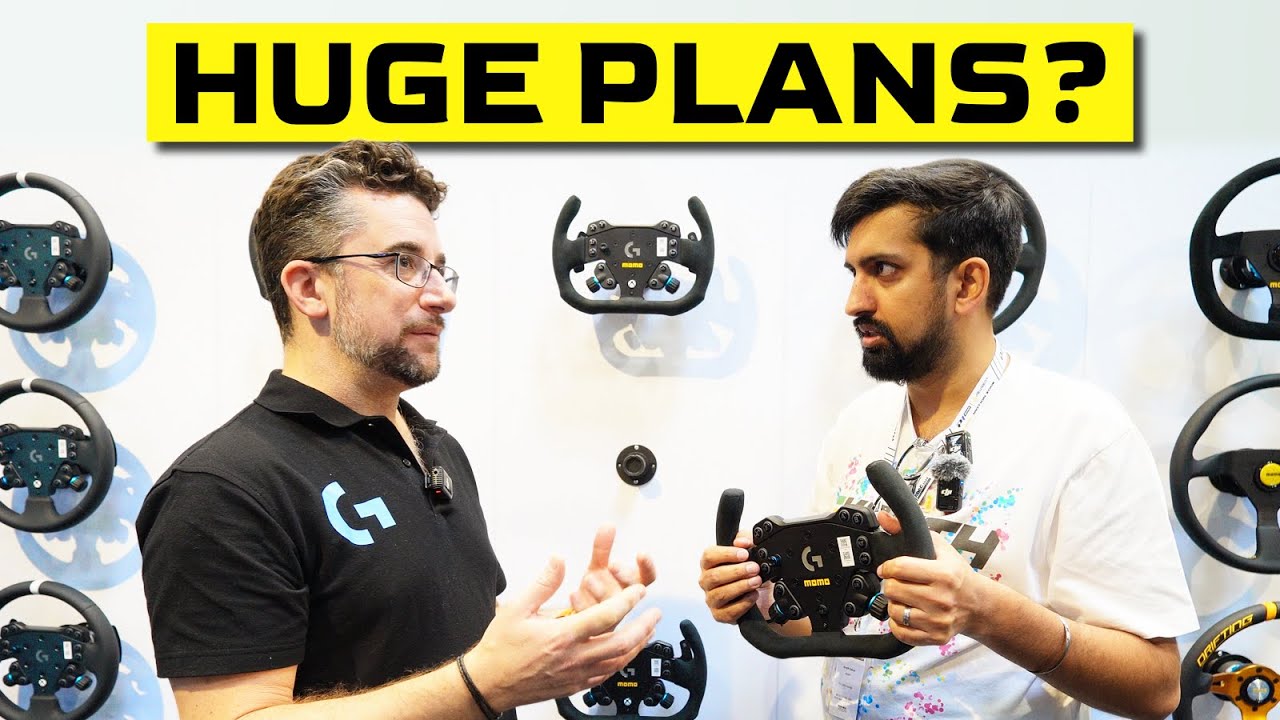 Logitech TEASED New Sim Racing Equipment - YouTube