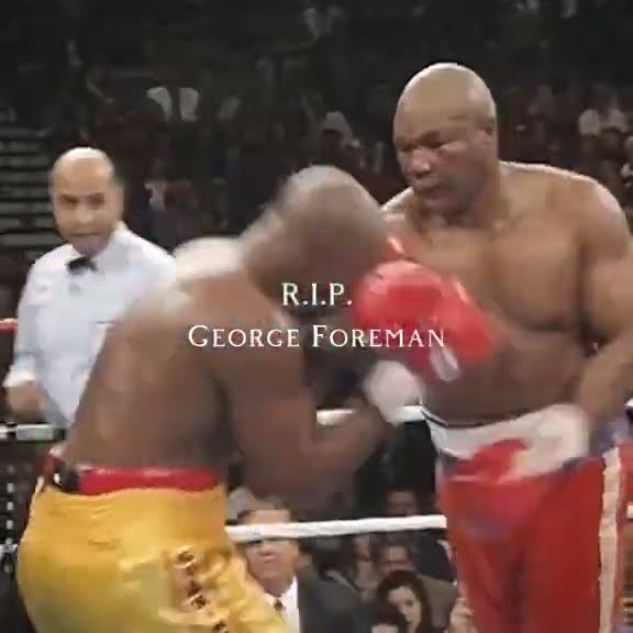 George Foreman Death R.I.P #georgeforeman #rip #respect - YouTube
