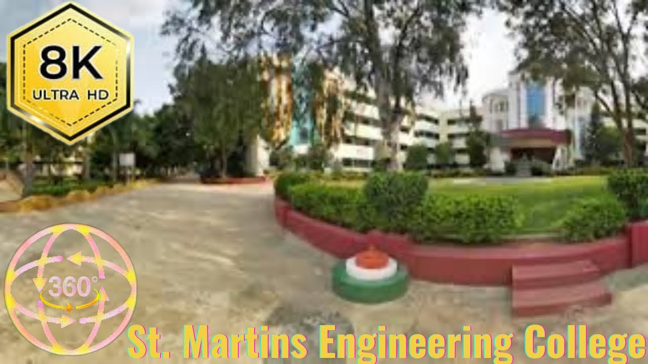 st martins engineering college campus | virtual reality video 360 ...