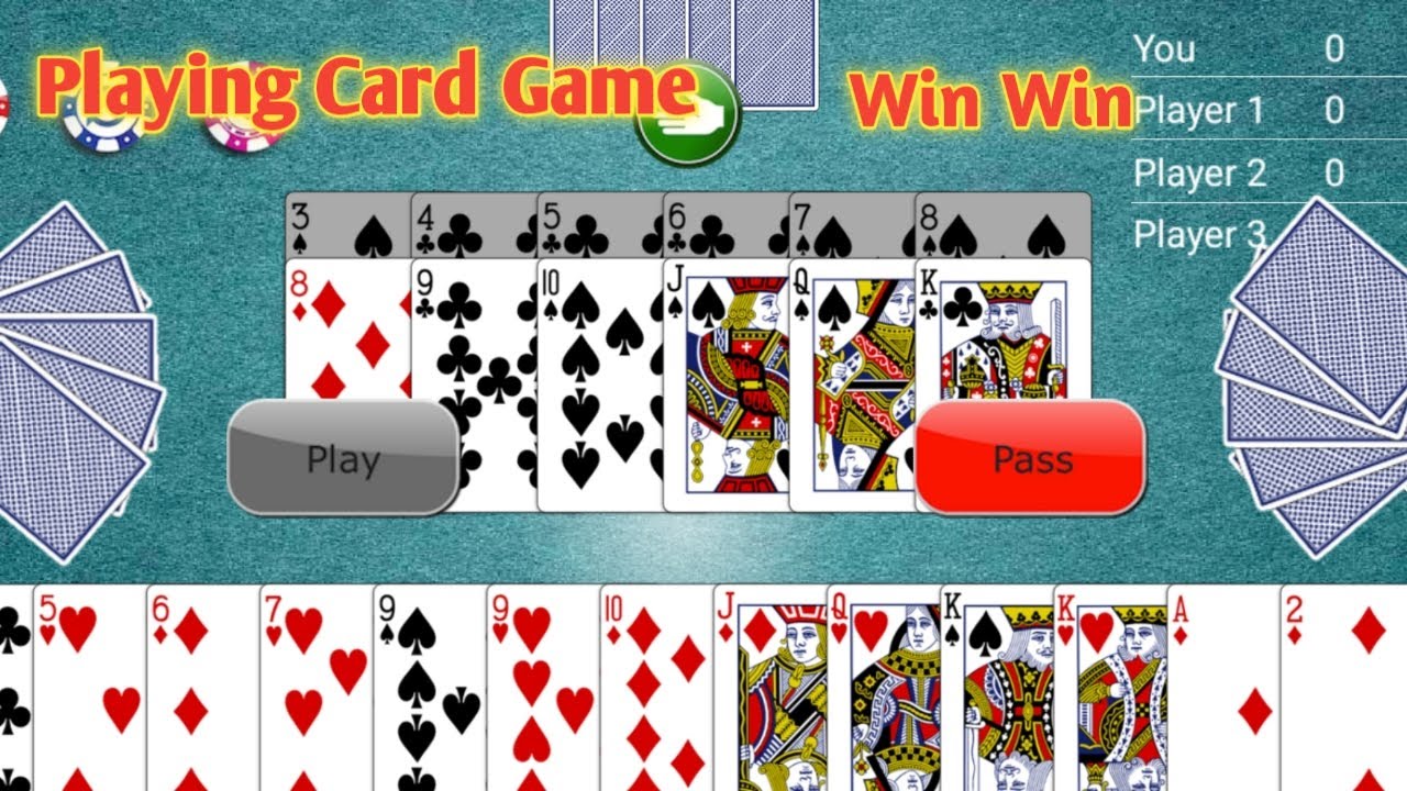 Playing Card Game , Win All Time ,លេងបៀរជើងលេន - YouTube