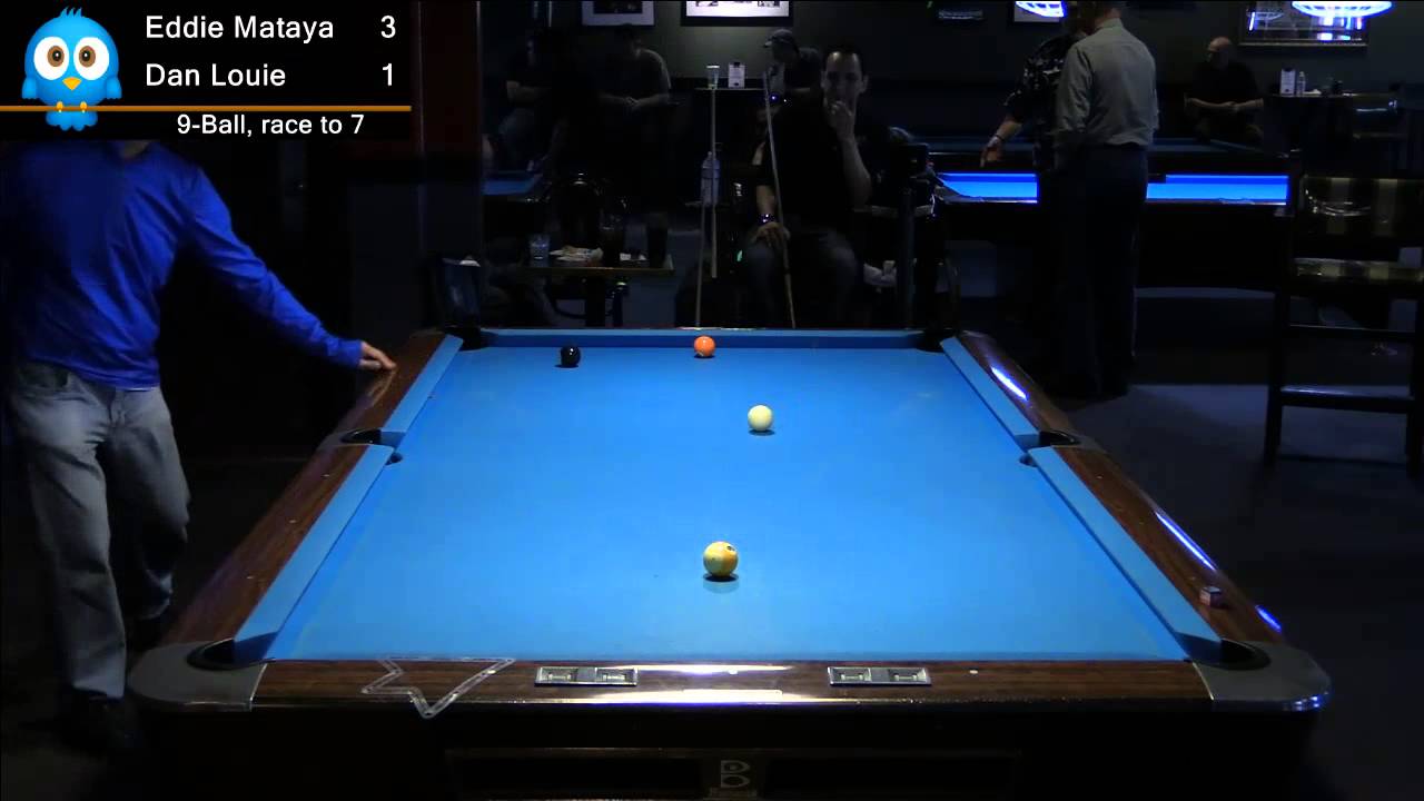 9-Ball Eddie Mataya vs. Dan Louie - YouTube