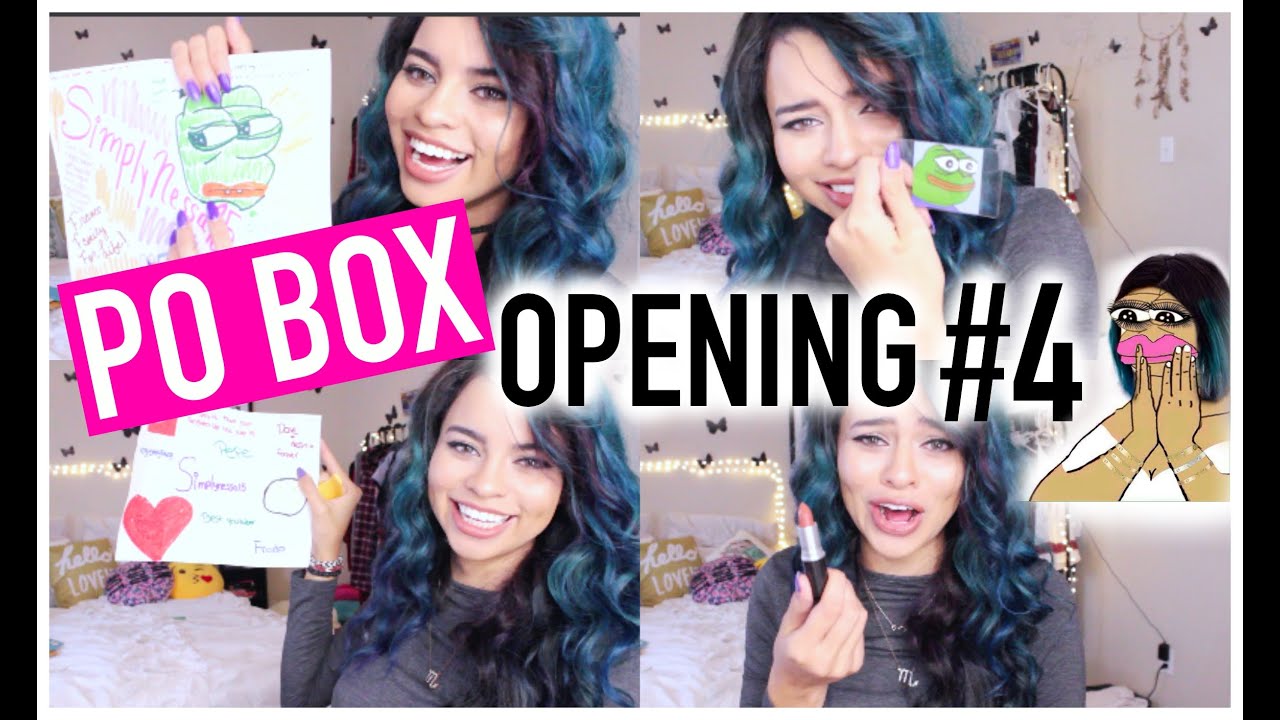 PO BOX OPENING #4 // SIMPLYNESSA15 - YouTube