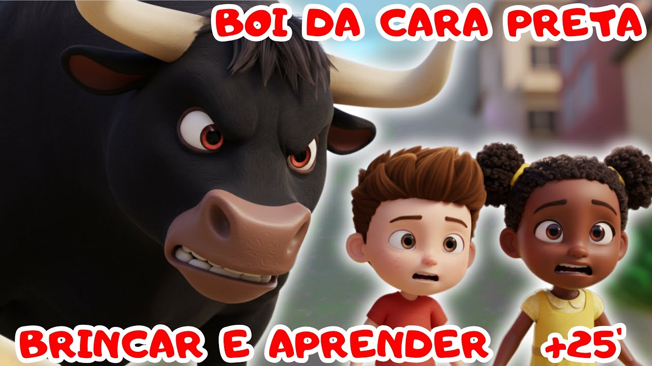 Boi da Cara Preta: Brincar e Aprender | Compilado de Músicas Infantis ...