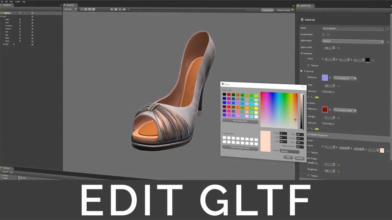 Edit GlTF glb Files In Gestaltor YouTube Edit GlTF glb Files In Gestaltor YouTube